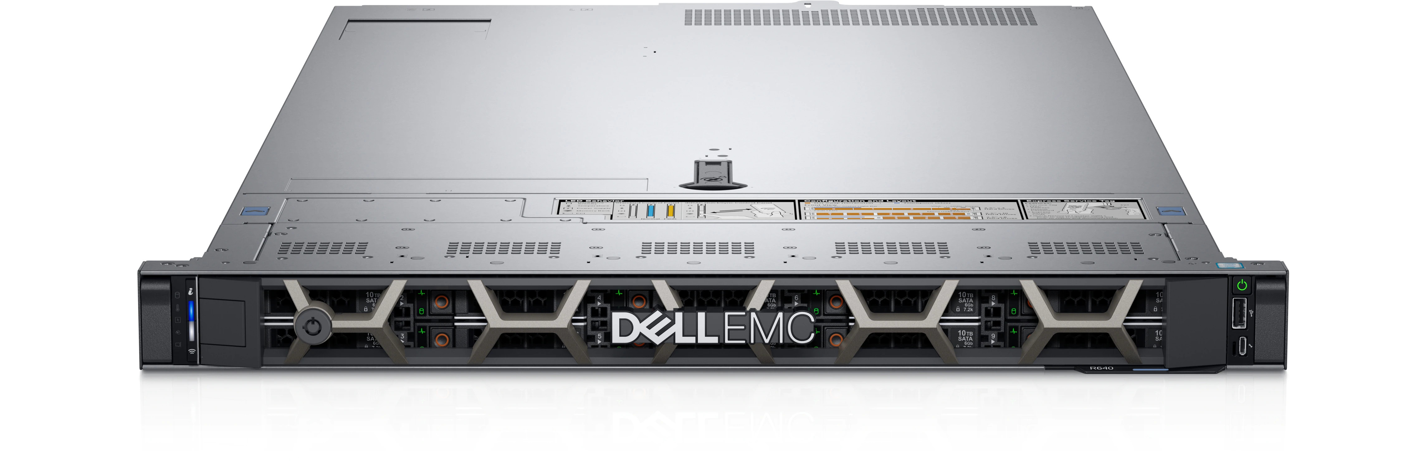 Dell Emc 1u Poweredge R640 Rack Server 28 Cores Per Processor