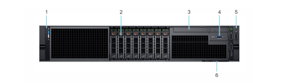 2U Rackmount GPU Dell Poweredge Server EMC Poweredge R840 Rack Server